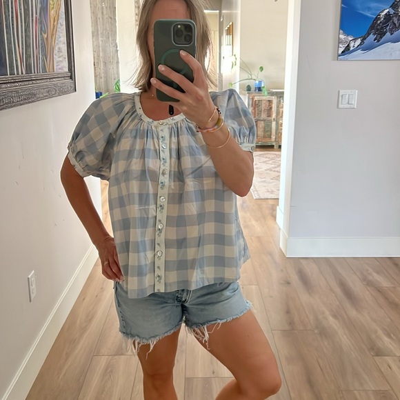 Wild Wawa | Tops | Wild Wawa Check Blouse | Poshmark